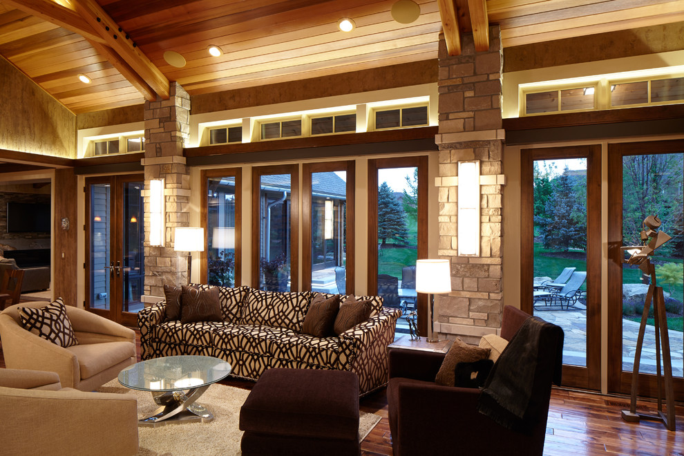 Nebraska Natural - Craftsman - Living Room - Omaha - by Curt Hofer ...