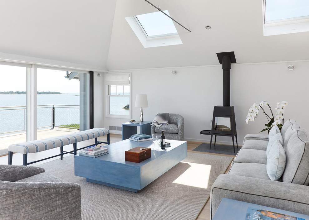 New Construction - Contemporary - Living Room - New York - by Heine ...