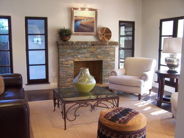 New construction spanish style home staging in Los Angeles ...