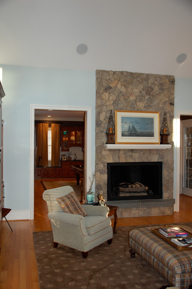 New England Neo Colonial - Traditional - Living Room - Richmond - by ...