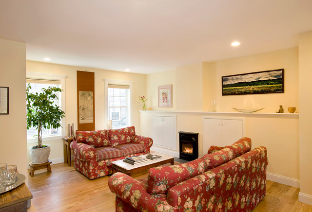 New Entry & Coat Closet - Contemporary - Living Room - Boston - by ...