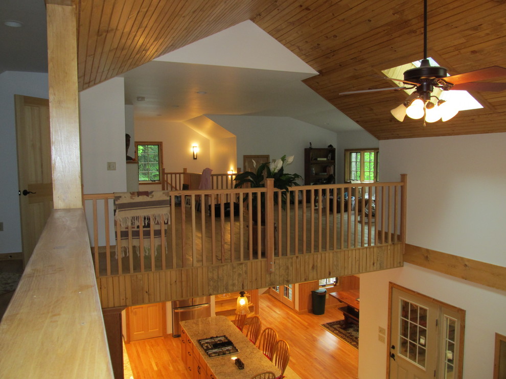 New Hampshire Project - Loft - Rustic - Living Room - Burlington - by ...