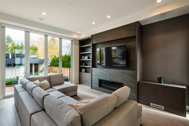 new modern house - Modern - Living Room - Vancouver - by DRKdesign ...