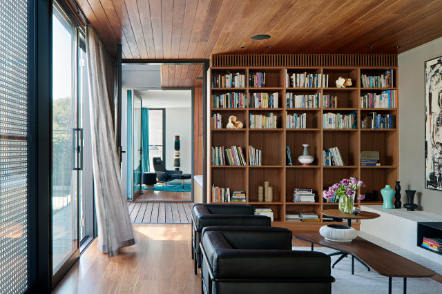 New Modern I Bower Architecture & Interiors - Rétro - Salon - Melbourne ...