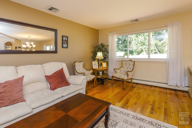 New Sliding Window in Formal Living Room - Living Room - New York - by ...