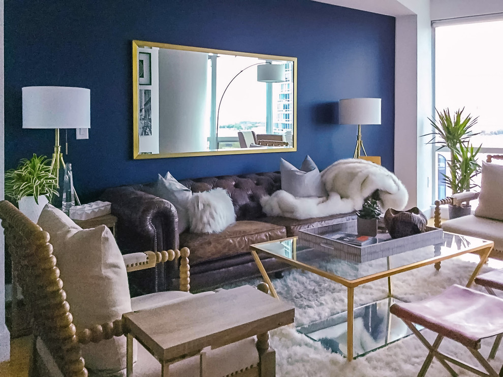 New Traditional High-Rise Living - Transitional - Living Room - New ...