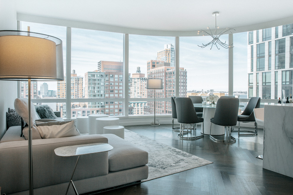 New York City Apartment - Contemporary - Living Room - New York - by ...