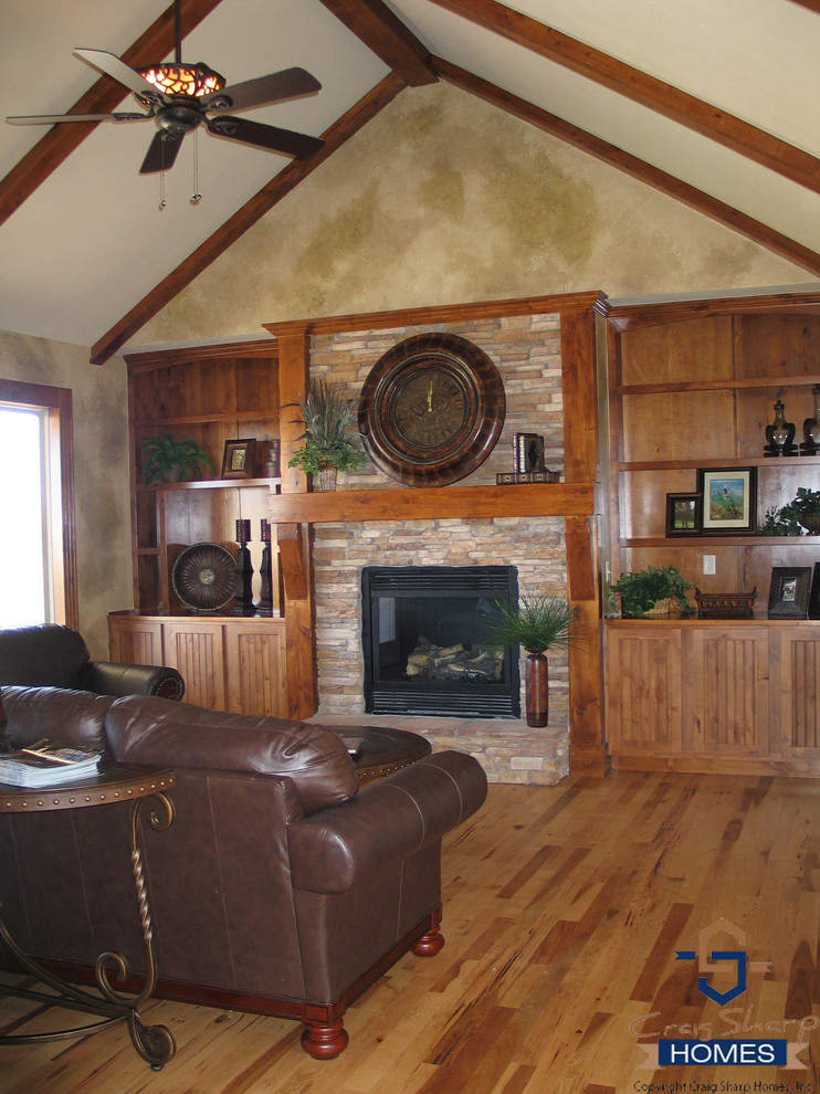 Living Room - Contemporary - Living Room - Wichita - by Sharp Homes ...