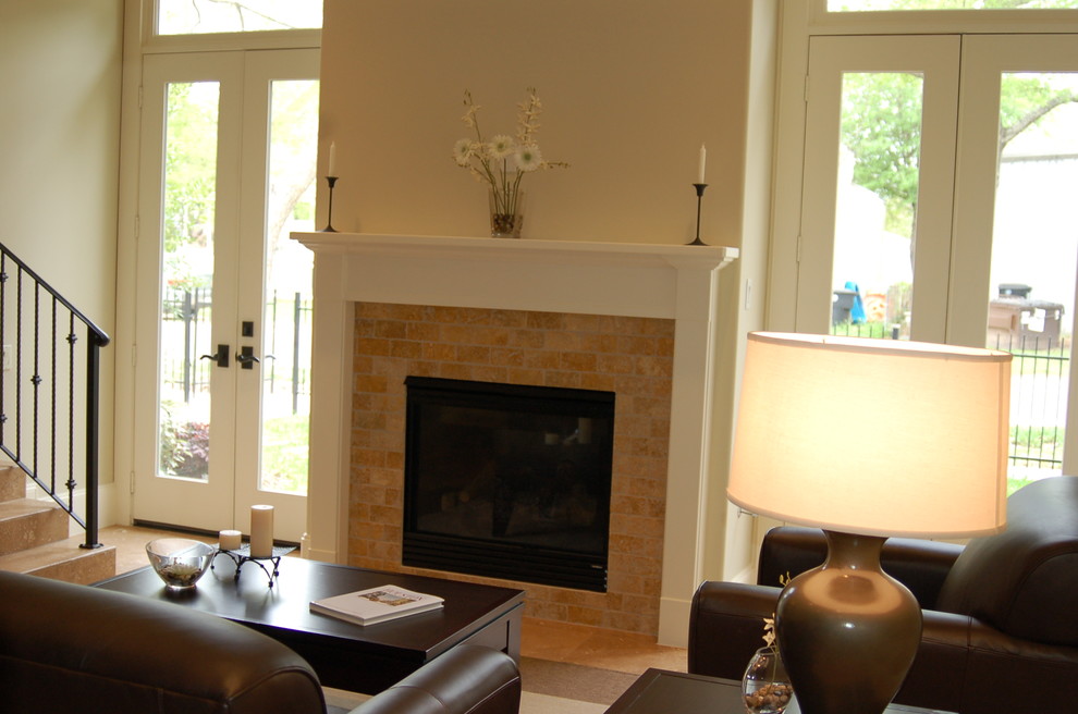 Nicholson House - Eclectic - Living Room - Houston - by Eric Coan ...