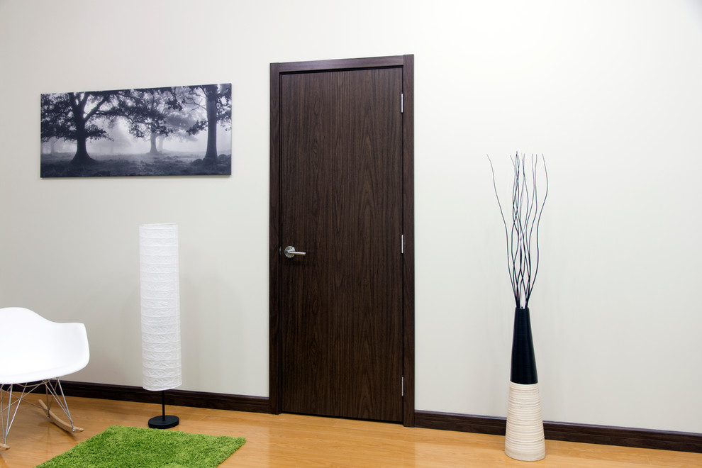Nova Modern Interior doors by Brooklyn doors inc M34 Black Walnut ...