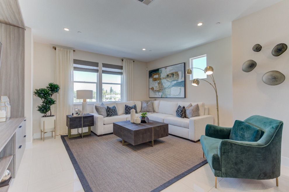 Nuevo TERRACES by SummerHill Homes Lot 156 Plan 5 Great Room ...