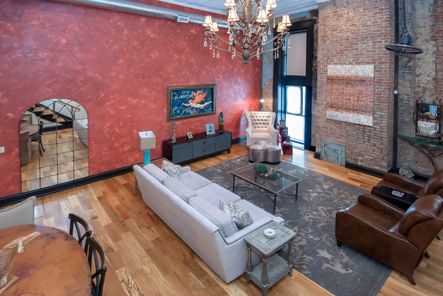 Nulu Loft - Ecléctico - Salón - Louisville - de KP Designs/Decorating Den Interiors | Houzz