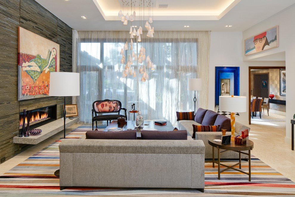 Nurmi Isle Modern - Modern - Living Room - Miami - by W.A. Bentz ...