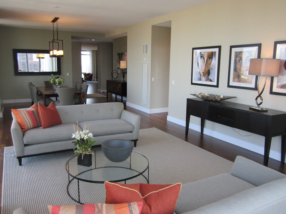 NYC Apartment - Transitional - Living Room - New York - by Joe Alonge ...