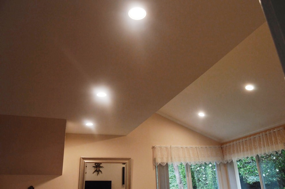 Oak Park Renovation- Soffit & Recessed Lighting - Southwestern - Living ...