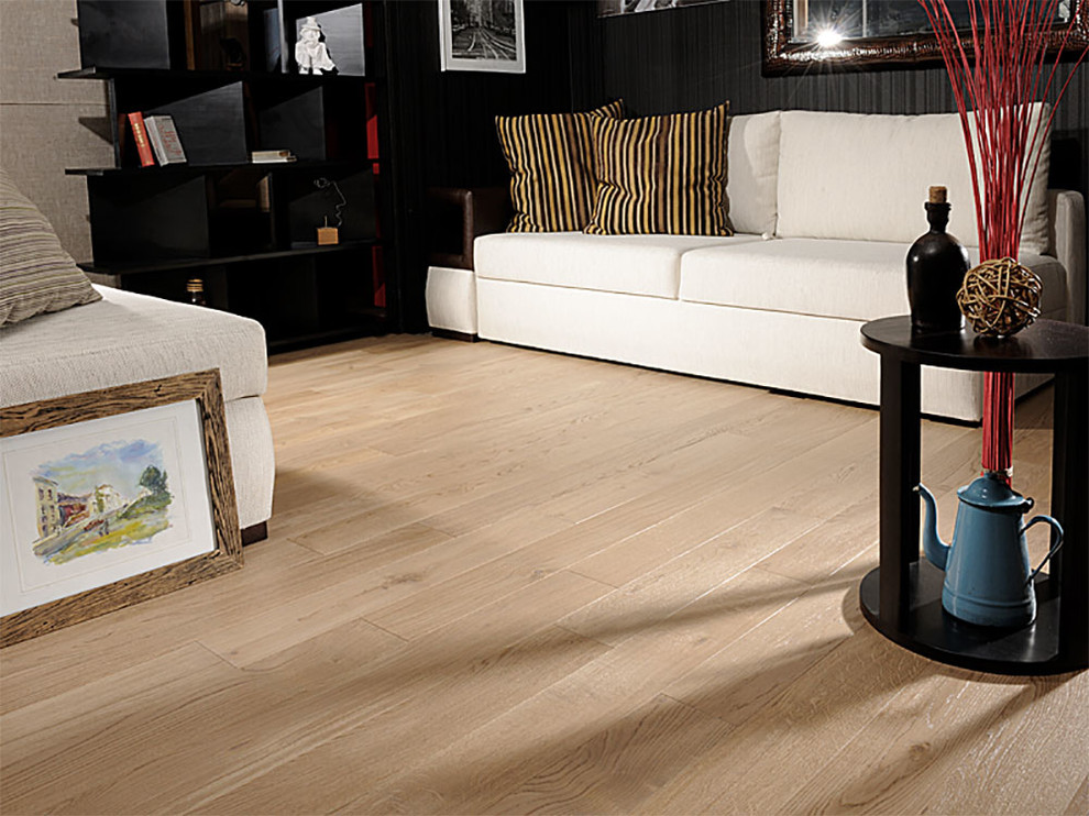 Oak Pastel Flooring - Modern - Living Room - Toronto - by User | Houzz