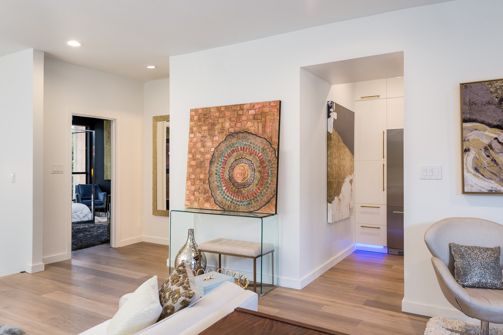 Oaklawn Living Room - Contemporary - Living Room - Dallas - by Sardone ...