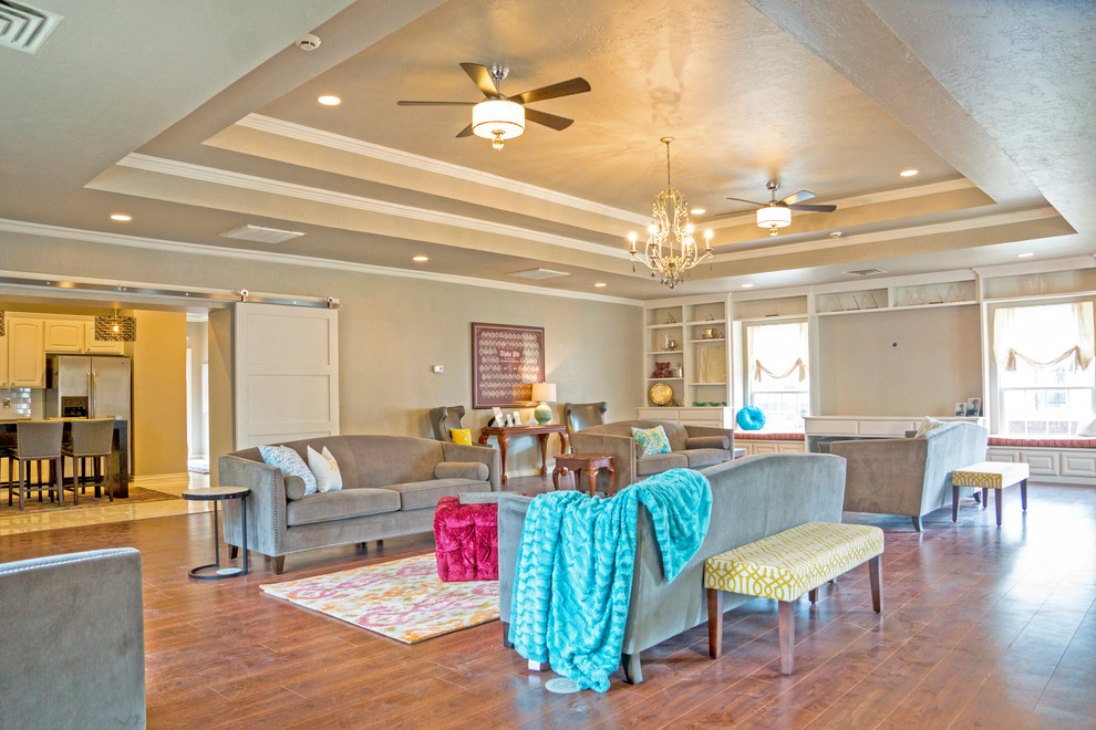OCU Alpha Phi - Modern - Living Room - Oklahoma City - by REDBUD ...