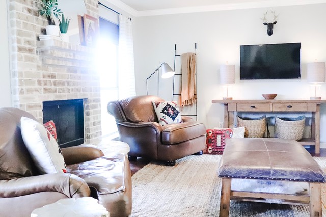 OHYH Rustic Living - Rustic - Living Room - Dallas - by Our House Your ...