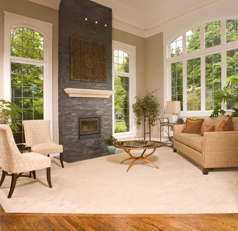 Olalla Project - Contemporary - Living Room - Seattle - by Alinda ...