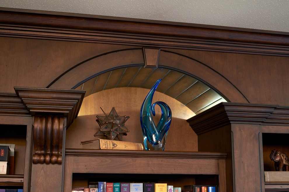 Old English Library - Traditional - Living Room - Portland - by ...