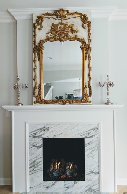 Old Town Greystone - Traditional - Living Room - Chicago - by Maison ...