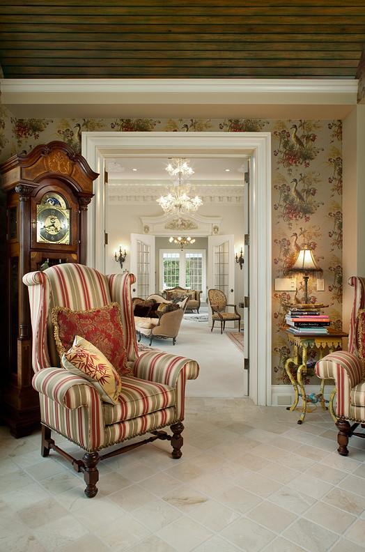 Old Woods Manor - Traditional - Living Room - Grand Rapids - by Visbeen ...