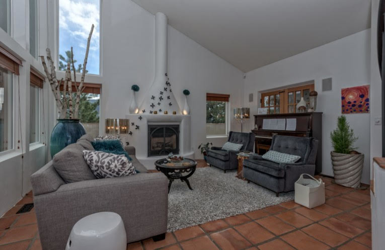 Olive Tree Designs Staging - Mediterranean - Living Room - Vancouver ...