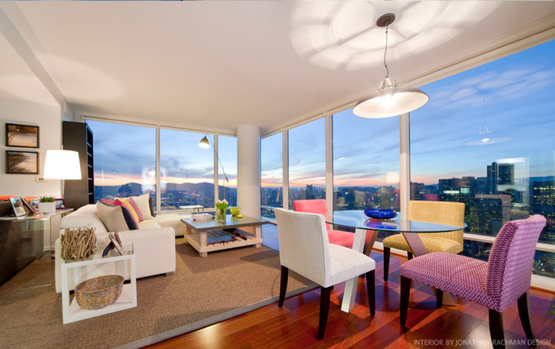 One Rincon Residential High-Rise - Modern - Living Room - San Francisco ...