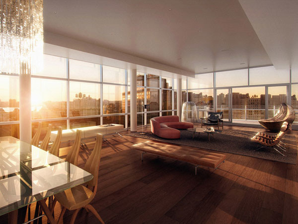One York Penthouse – Thomas Juul-Hansen. - Modern - Living Room - New ...