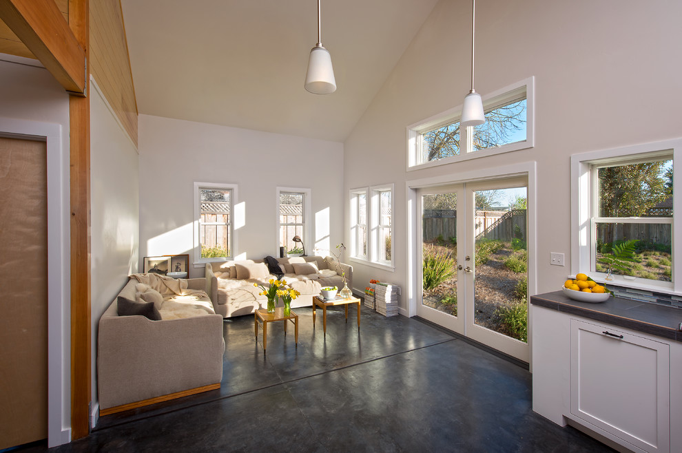 Opal Cliffs attached-ADU - Modern - Living Room - San Francisco - by ...