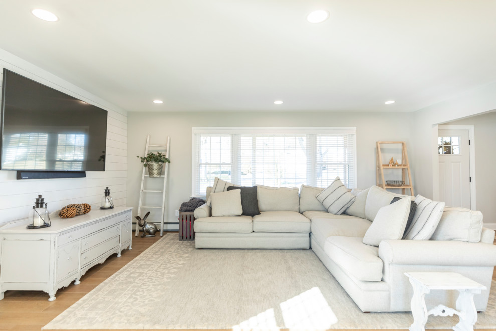 Open Concept First Floor Remodel - Living Room - Traditional - Living ...