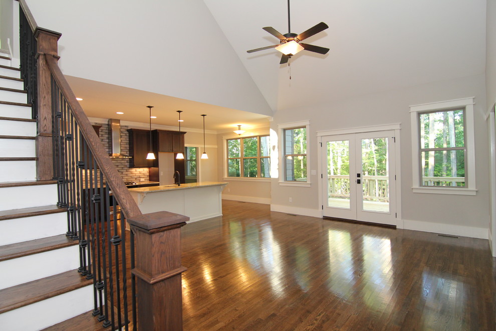 Open concept floor plan - Living Room - Raleigh - by Stanton Homes | Houzz