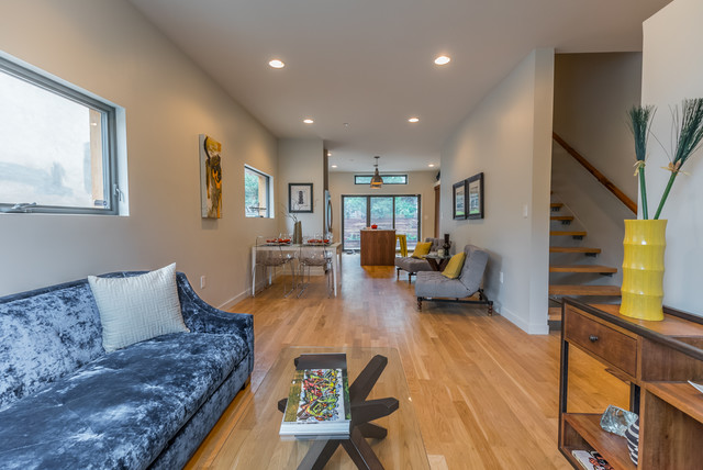 Open Living Floor Plan - Modern - Living Room - Philadelphia - by Re ...