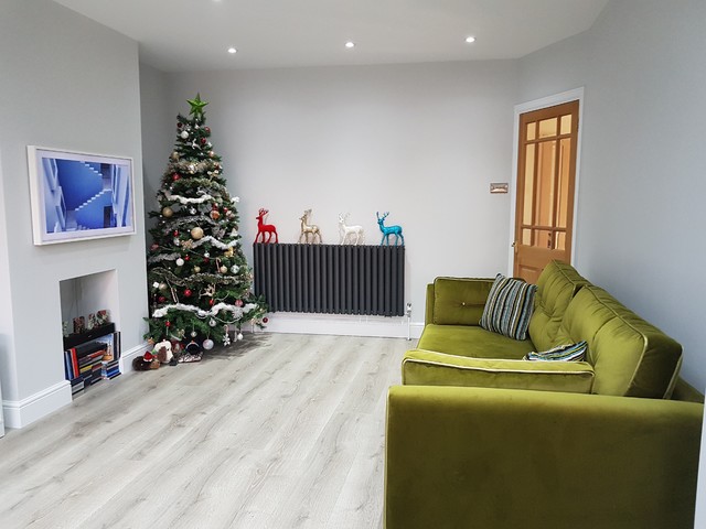 Open plan ground floor refurbishment - Contemporary - Living Room ...