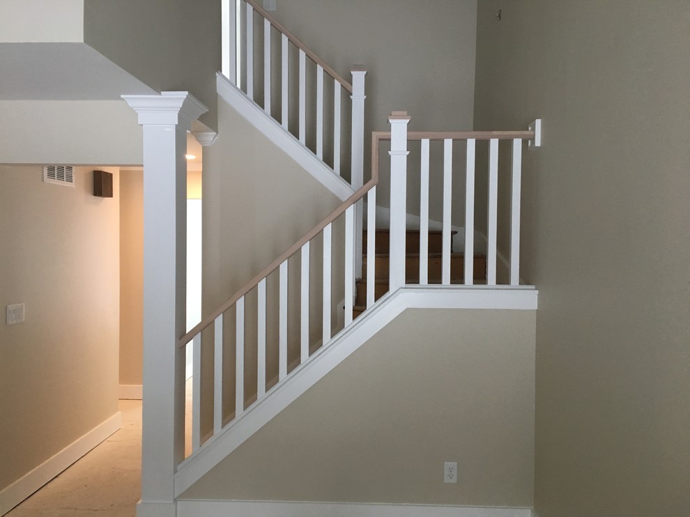 Open stair railings - Beach Style - Staircase - Milwaukee - by Build It ...