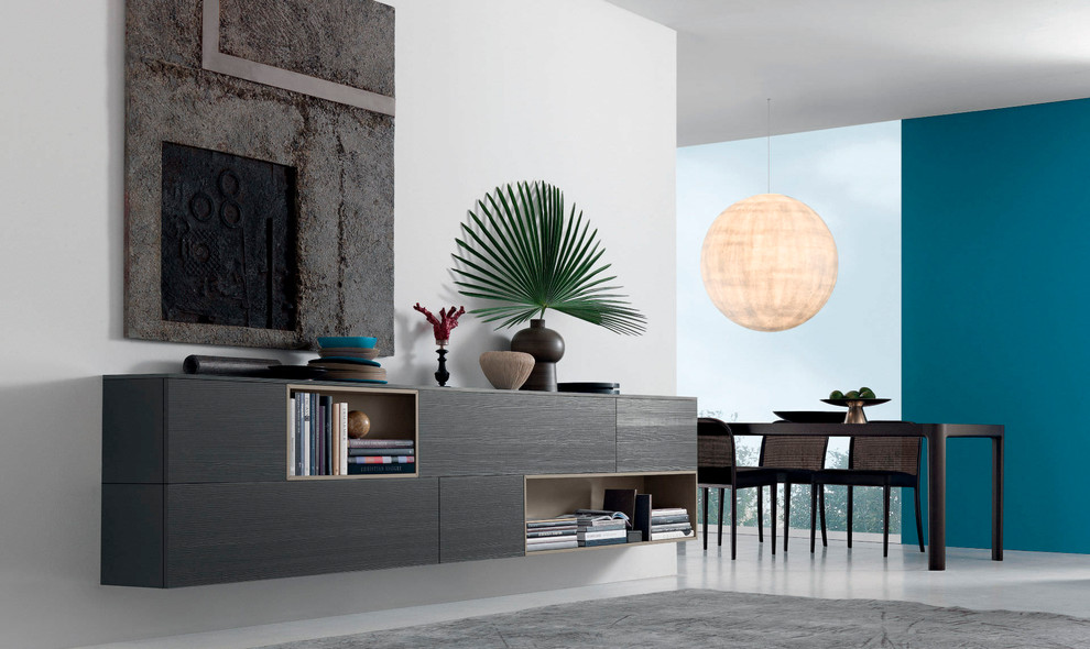Open Wall Unit - Modern - Living Room - Chicago - by Home Element ...