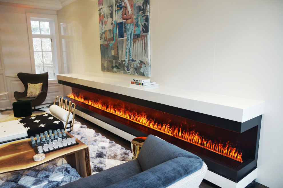 Optimyst Electric Fireplace - Contemporary - Living Room - Sydney - by ...
