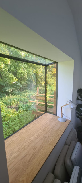 Oriel bay windows - Contemporary - Living Room - West Midlands - by ...