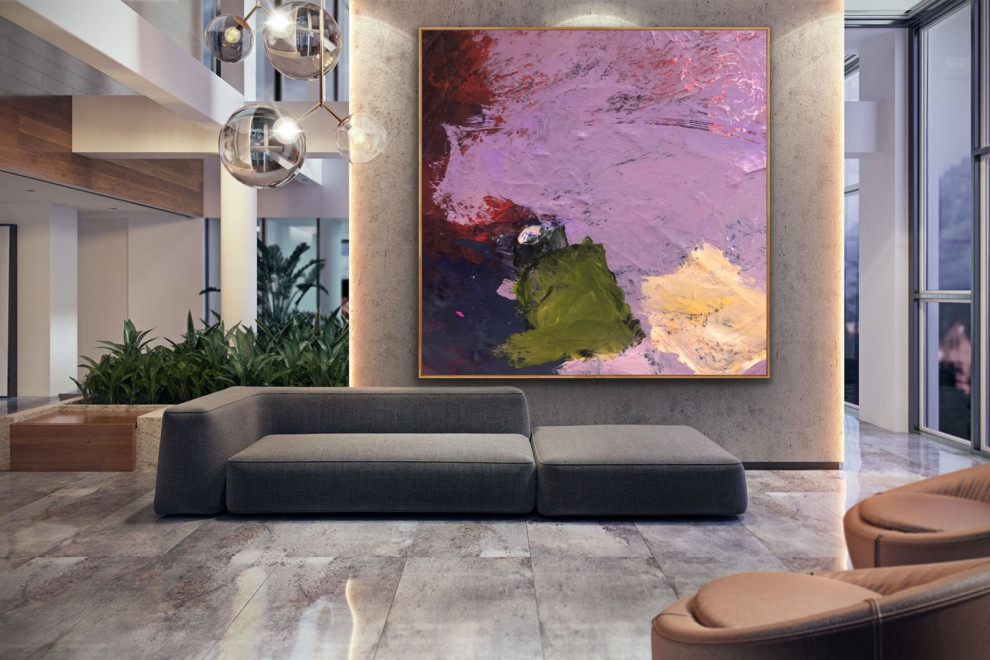 Original Handmade Modern Abstract Custom Art for Modern Contemporary ...