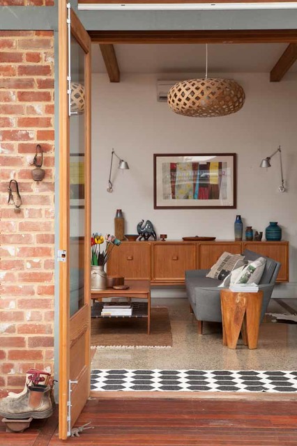 OSR House - One Small Room Design - Midcentury - Living Room - Adelaide ...