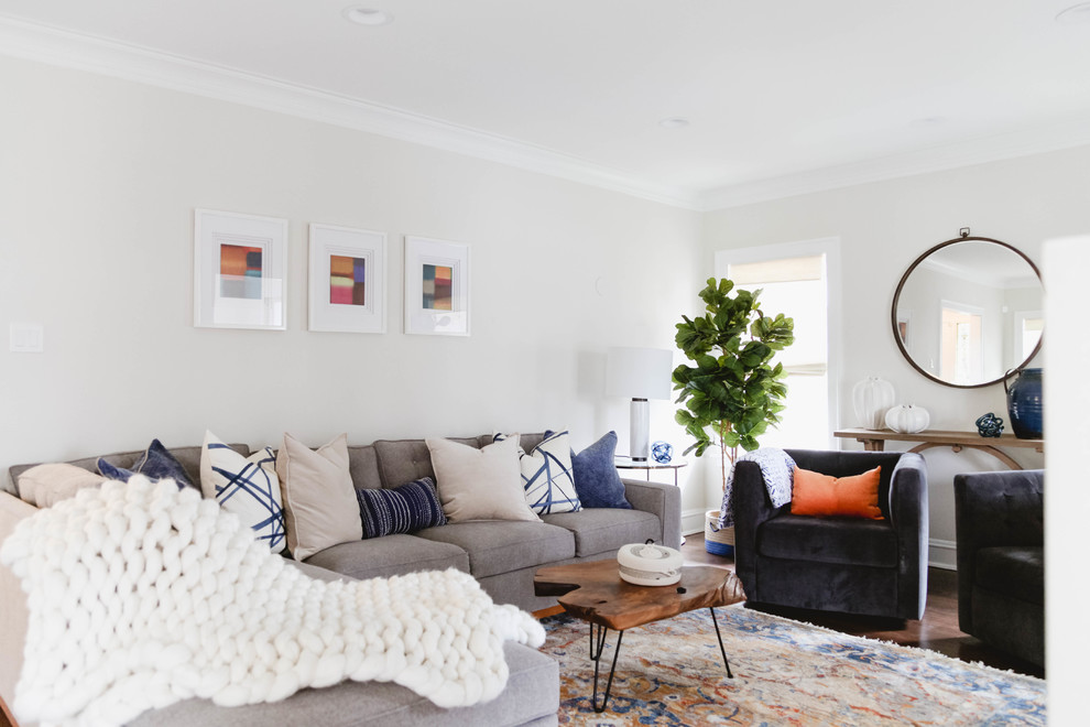 Our Houzz: Bright, Breezy Living Room Caps a Hectic Renovation ...