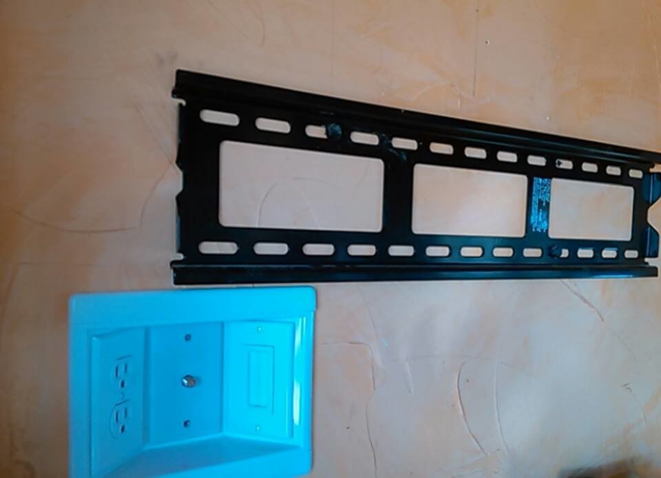 Our Wall Mount TV Recessed Power & Cable Box Installations - Modern ...