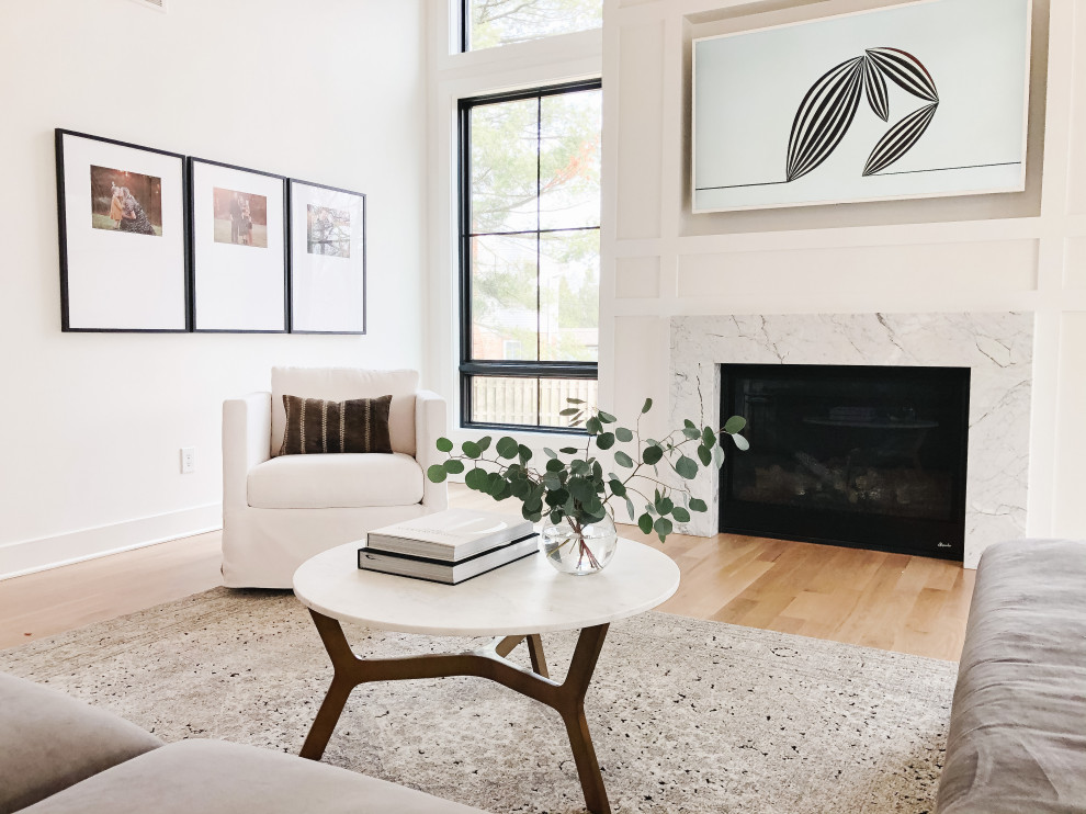 Our Work - Contemporary - Living Room - Cincinnati - by Bishop Design ...