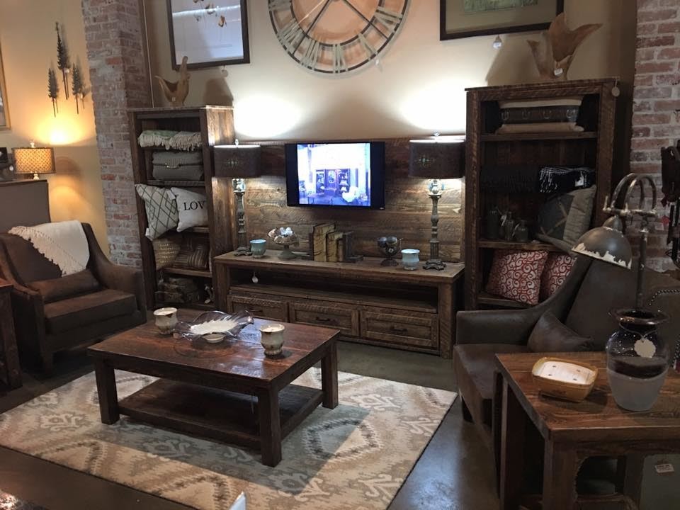 Our Work - Rustic - Living Room - Seattle - by Mill River Rustic ...