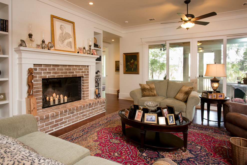 Our Work - Traditional - Living Room - Atlanta - by Tom Peeples Builder Inc | Houzz