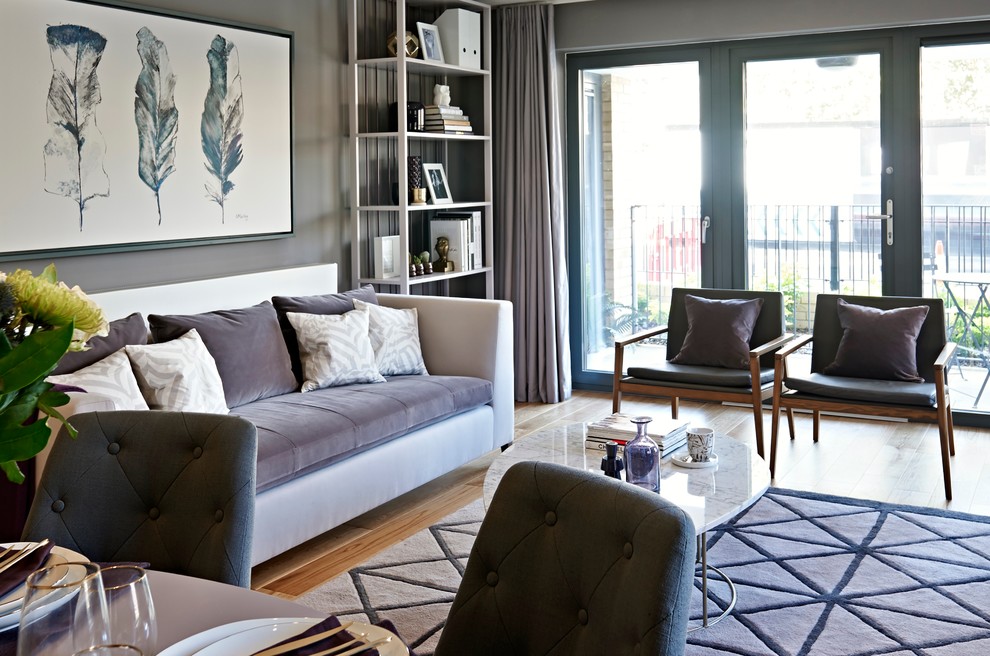 Oval Quarter 3 - Contemporary - Living Room - Surrey - by LOVE ...