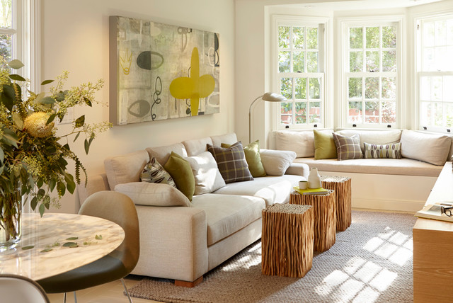Palo Alto Upgrade - Contemporary - Living Room - San Francisco - by ...