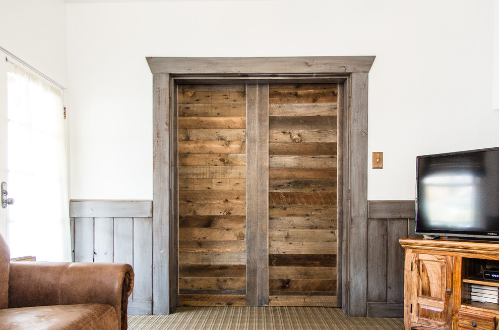 Park City Miners Shack - Rustic - Living Room - Salt Lake City - by KHJ ...