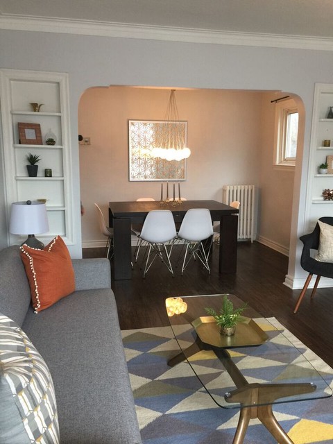 Partial Home Stage - Before + After - 375 O'Connor Drive, Toronto ...